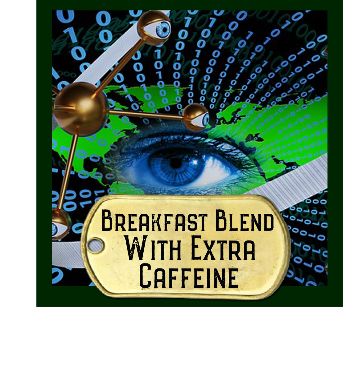 Breakfast Blend Plus Extra Caffeine Coffee – Electric Blue Bee Bop